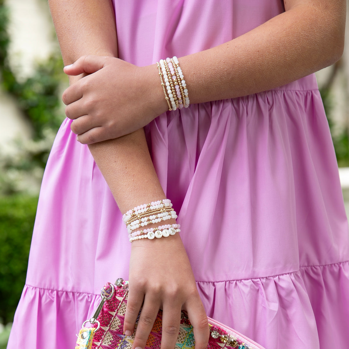White Beaded Cross Stack – Good Grace Design Co.